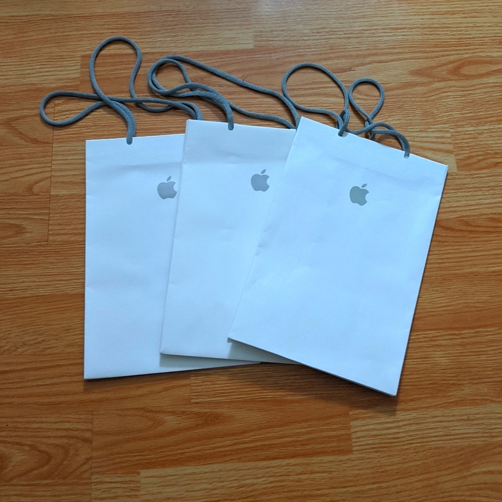 Apple Store Original Shopping Bags - Gem